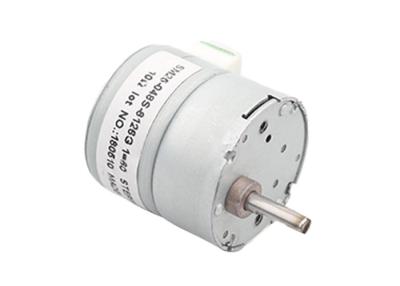 China 24mm Geared Stepper Motor 24BYJ46-26 Low Noise Permanent Magnet 5V DC 100mΩ for sale