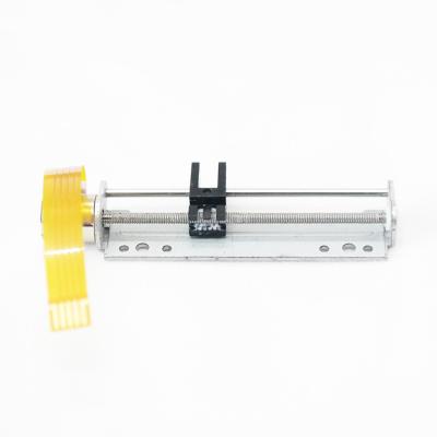 China 8mm 3.3V 16Ω Linear Stepper Motor 40mm Stroke Screw with Bracket for Optical Instruments for sale