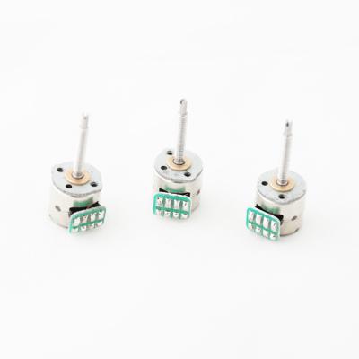 China 8mm 2 Phase Permanent Magnet Stepper Motor 5V 18 Degree Micro Stepper Motor with Screw for Precision Instruments for sale