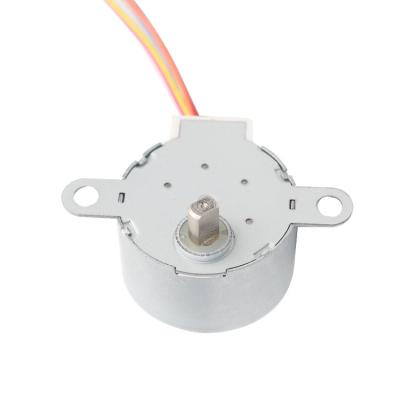 China 30BYJ46 12V DC Geared Stepper Motor with 78.4 gf.cm Torque and 100 mA Phase Current for sale