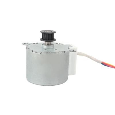 China Geared Stepper Motor 35BYJ412-C 5V 4 Wire PM Permanent Magnet 7.5 Degree Step Angle for sale