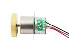 China 15mm Miniature DC Geared Stepper Motor 2-Phase 4-Wire Bipolar Stepper Motor 5V 18 Degree Step Angle for sale