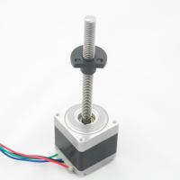 China NEMA 11 Hybrid Linear Stepper Motor 28BYG301-25K-C for 3D Printers - 0.67A Phase Current, 710gcm Torque for sale