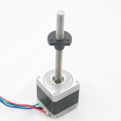 China NEMA 11 Hybrid Linear Stepper Motor 28BYG301-25K-C for 3D Printers - 0.67A Phase Current, 710gcm Torque for sale