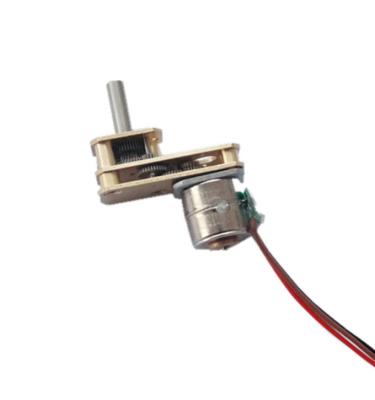 China SM10-831G 10mm Micro Metal Gear Stepper Motor with 39Ω Resistance and Custom Reduction Ratios for sale