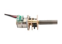 China 10mm 18Ω 3V Geared Stepper Motor High Precision Micro Metal Gearmotor 1:100 Gear Ratio for sale