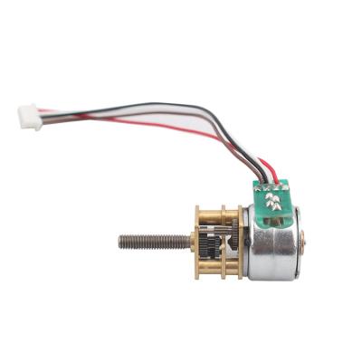 China 15mm Micro Metal Gearmotor VSM15-816G - 18° Step Angle, 31Ω Resistance for 3D Printers & Precision Equipment for sale