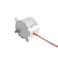 China 12V DC Geared Stepper Motor 35BYJ412P 400mA Bipolar Low Noise Permanent Magnet for Valve Actuation for sale