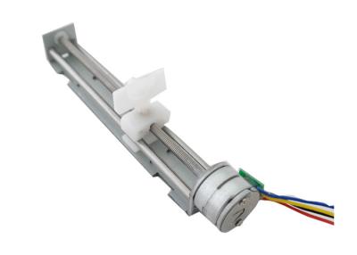 China 15mm Micro Linear Stepper Motor 12VDC with 0.5mm Pitch Screw and 0.02mm Resolution for sale