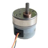 China 35mm Geared Stepper Motor 12V DC Metal Gear PM Motor for Biomedical Analyzer for sale