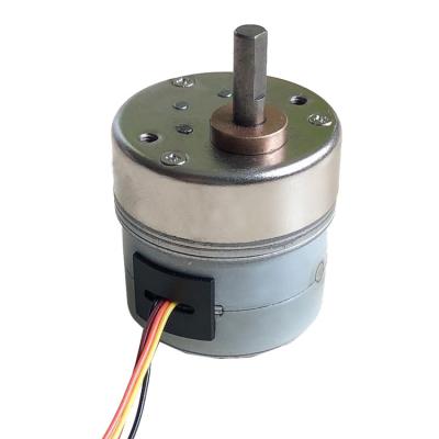 China 35mm Geared Stepper Motor 12V DC Metal Gear PM Motor for Biomedical Analyzer for sale