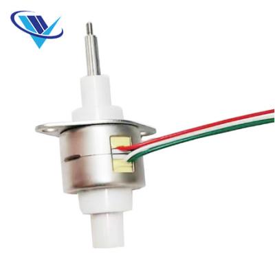 China 20mm DC 7.5 15 Degree Mini Linear Stepping Motor with Lead Screw 0.6096mm Pitch for sale