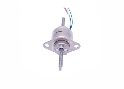 China 20mm Through Shaft Linear Stepper Motor with 7.5° Step Angle and 0.6096mm Lead Screw for Precision Positioning for sale