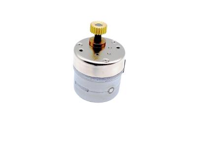 China 7.5°/30° Step Angle Deceleration Blood Analyzer 12V Voltage 2 Phase Small Step Motor 35mm Diameter for sale