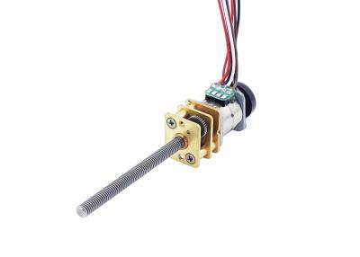 China High Precision 3V Micro Gear Stepper Motor 2 Phase 4 Wire With Gear Box for sale