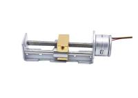 China SM15-45L 2 Phase 15mm Miniature Slider Screw Stepper Motor 18 Degree 6V DC PM Stepper Motor for sale
