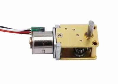 China SM10-1812-603G-8D Worm Gear Stepper Motor 10mm Diameter with 603:1 Reduction Ratio and 18° Step Angle for sale