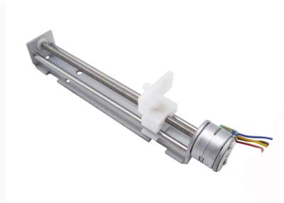 China SM15-80L Plastic Slider Linear Stepper Motor 15mm Dia 21mm Stroke 0.025mm Step Length for sale