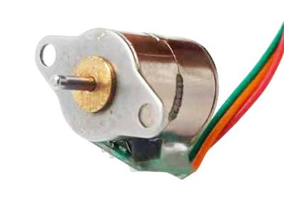 China 8mm Mini Permanent Magnet Stepper Motor 3.3v 2 Phase 18° for sale