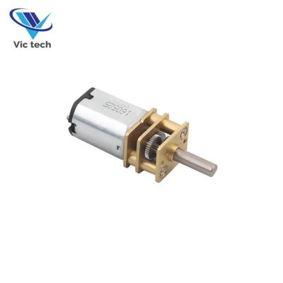 China 12mm N20 Micro DC Gear Motor 3V 6V 12V 1:10 to 1:1000 Ratio for Robot Door Lock for sale