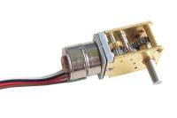 China 10mm 5V DC High Torque Stepper Motor with Worm Gearbox 18 Degree Step Angle for sale