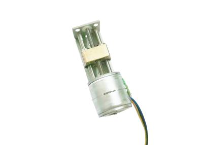 China NEMA 8 20mm 12V DC PM Linear Stepper Motor 2-Phase 4-Wire with Metal Slider for sale