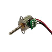China 8mm Diameter 18 Degree Step Angle Linear Stepper Motor With M2 Lead Screw for sale