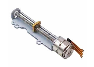 China 10mm Micro Slider Screw Stepper Motor 2 Phase 4 Wire 5V 18deg Step Angle with Bracket for sale