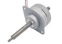 China Through Shaft Linear Stepper Motor 36mm Diameter 5V/12V Voltage 15 Degree Step Angle with 0.1016mm Travel for sale