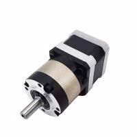 China NEMA 17 42mm Planetary Gearbox Hybrid Stepper Motor 0.9° Step Angle 0.4-1.7A/phase for sale