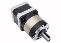 China NEMA 17 Geared Stepper Motor 42mm Hybrid with Planetary Gearbox 4:1 to 79:1 for sale