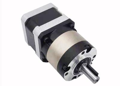 China NEMA 17 Geared Stepper Motor 42mm Hybrid with Planetary Gearbox 4:1 to 79:1 for sale