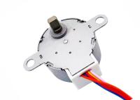 China Permanent Magnet Geared Stepper Motor 12V 7.5 Degree 5 Wires 30BYJ46 Low Noise for sale