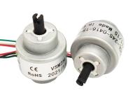China Custom Shaft Linear Stepping Motor 15 Degree Step Angle 12V 25mm Diameter for sale