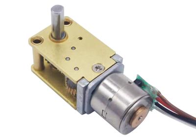 China 10mm 2 Phase Micro Worm Gearbox Stepper Motor 5V DC 18° Step Angle for Automation for sale