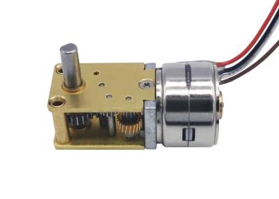 China 5V 18 Degree Step Angle Gear Reducer Stepper Motor 15mm 130mA for Fiber Fusion Splicer for sale