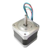 China NEMA17 Hybrid Stepper Motor 42mm Frame with 1.8° Step Angle and 5mm D Shaft for CNC and 3D Printing for sale