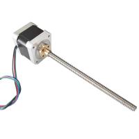 China NEMA17 42mm External Drive Lead Screw Hybrid Linear Stepper Motor TR8 8mm for sale