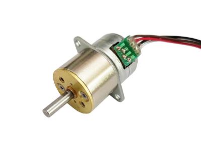 China 5V Bipolar Stepper Motor 15mm with Metal Gearbox Gear Ratio 10:1 to 350:1 for sale