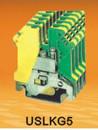 China Uk Series General Model Electrical Terminal Blocks 120/220VAC Snap In Mounting for sale