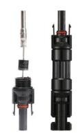 China Waterproof IP67 PV System Protection 1000V Solar DC Connector for sale