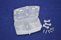 China HAROK 3x3x1.5mm2 Plastic Electrical Junction Box Electrical Connector Box for sale