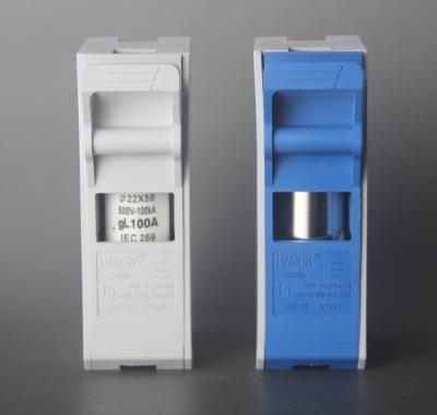 China White Control And Protective Switching Device Dc Fuse Holder 22*58mm 500V 15amp 25A for sale