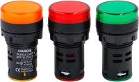 China RoHS Certified UL LED Pilot Indicator Light 100LM 110v Dc Led Indicator Lights for sale