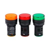 China Indoor Outdoor UL 24v 12V DC Indicator Light Electrical Panel Indicator Lights HD16-22 for sale