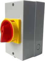 China HAROK 25A 4P Rotary Isolator 690V On Off Isolator Switch 11-25D Replace LW30 for sale