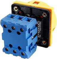 China 2 Position DC Rotary Isolator 6 Terminals Universal Rotary Cam Selector Switch 660V 25A 16A for sale