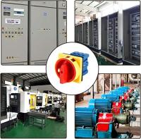 China 2 Position DC Rotary Isolator 6 Terminals Universal Rotary Cam Selector Switch 660V 25A 16A for sale