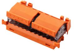 China Flame Retardant Connector Carrier And Strain Relief Plate For Carrier for sale