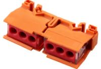China Flame Retardant Connector Carrier And Strain Relief Plate For Carrier for sale